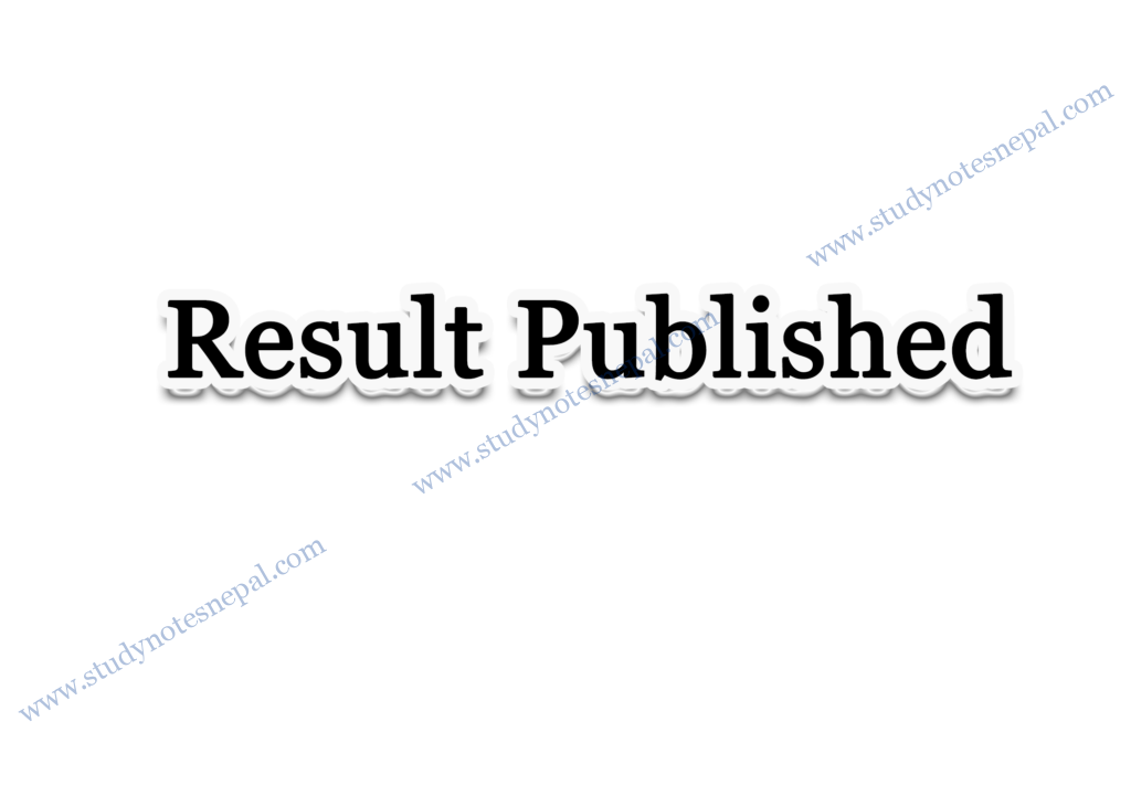 Result Published: BIM and BPA 7th Semester Regular Examination 2022 ...