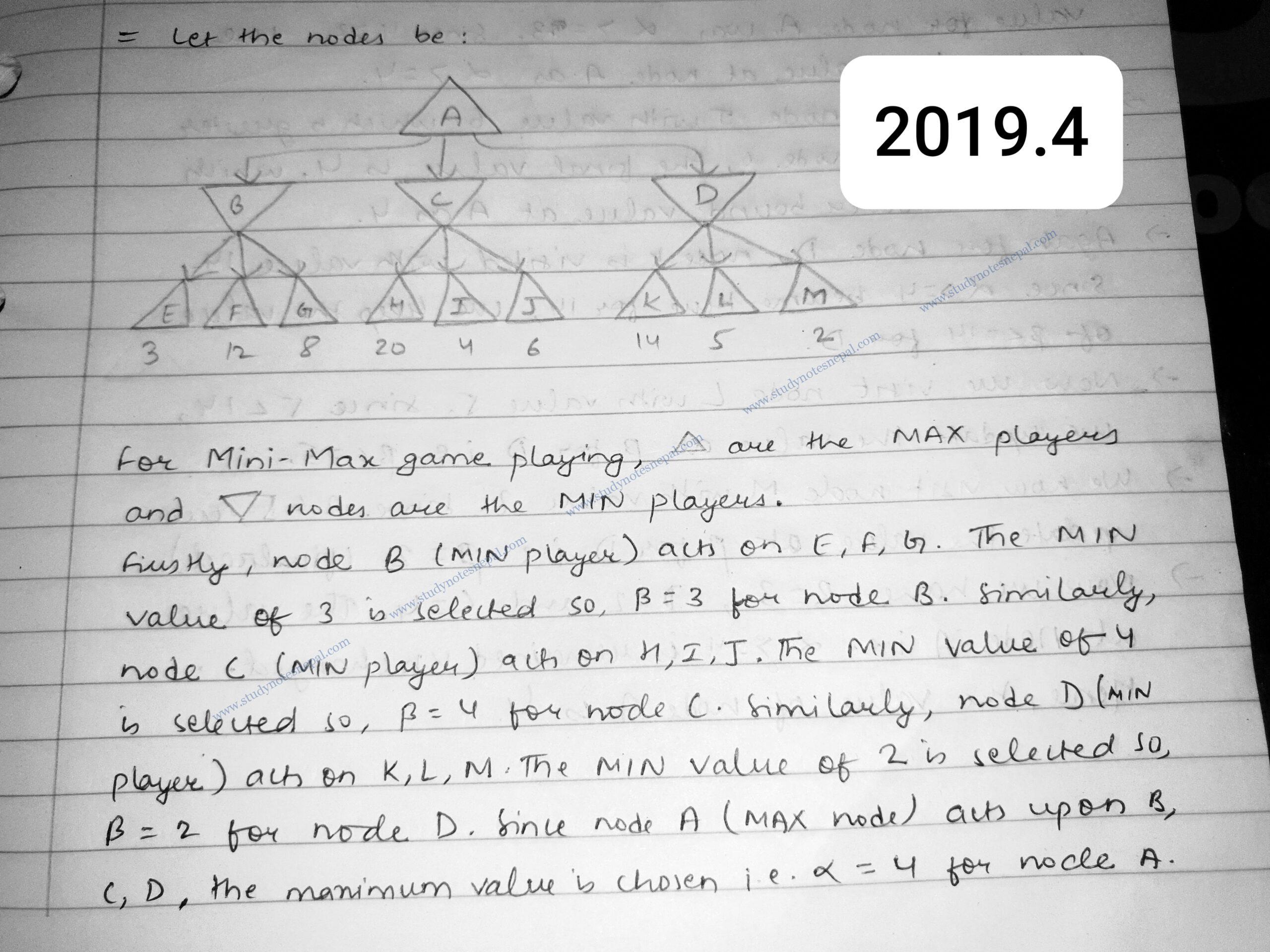 Artificial Intelligence | TU Old Paper Solution | BIM 7th Semester ...